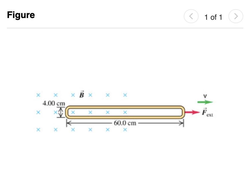 Solved A very long, rectangular loop of wire can slide | Chegg.com