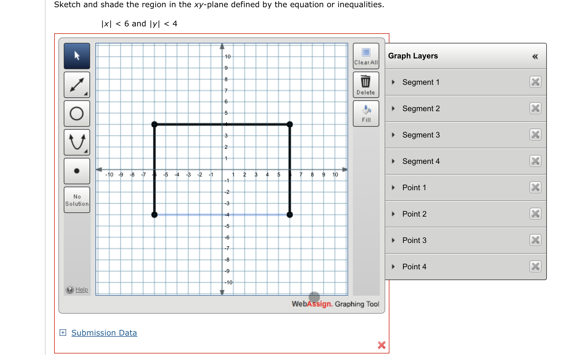 Solved Sketch and shade the region in the xy-plane defined | Chegg.com