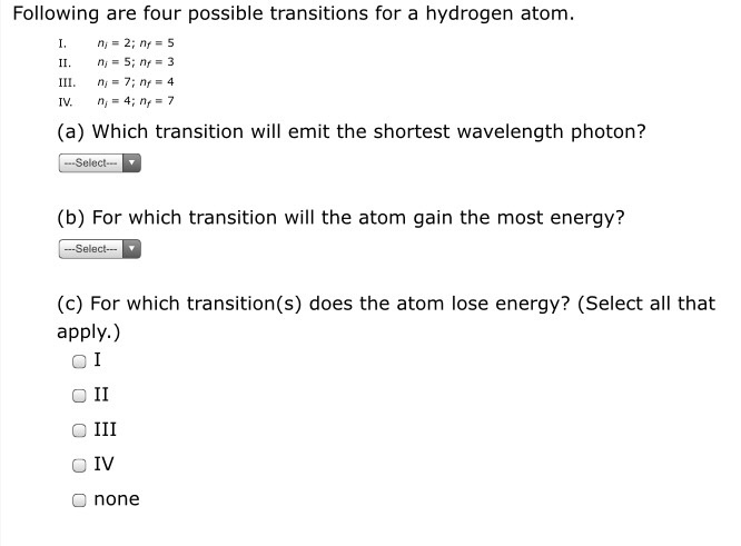 Solved Following are four possible transitions for a | Chegg.com