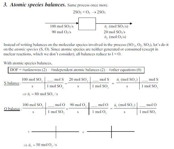 Solved DOF-#unknowns (2)-#extent of reaction equations | Chegg.com