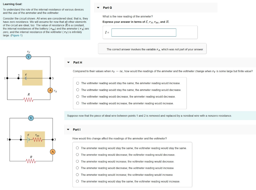 Solved Learning Goal Part G To understand the role of the | Chegg.com Solved Learning Goal Part G To understand the role of the | Chegg.com