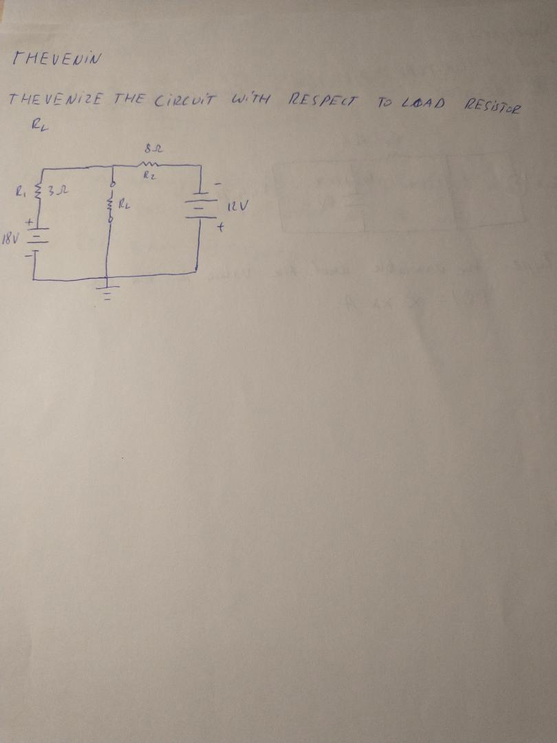 Solved FHEVENINTHEVENIZE THE CIRCUIT WITH RESPECT TO LOAD | Chegg.com
