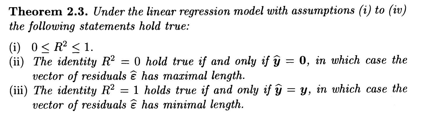 Solved 2.6. Prove statements (i) to (iii) in Theorem 2.3. | Chegg.com