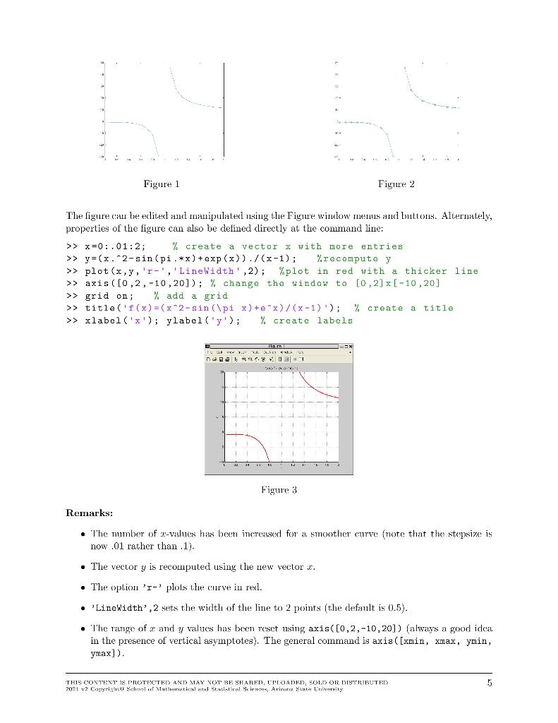 MATLAB ASSIGN 1- Follow Directions and Complete. Will | Chegg.com