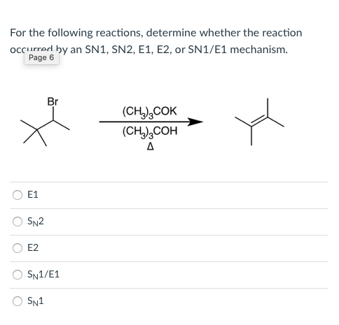 Solved For the following reactions, determine whether the | Chegg.com