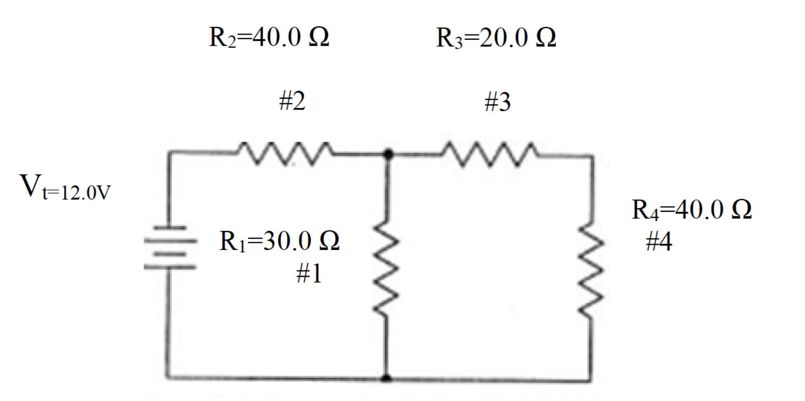 Solved Solve for I1, I2, I3, I4, IT, R1, R2, R3, R4, RT, V1, | Chegg.com
