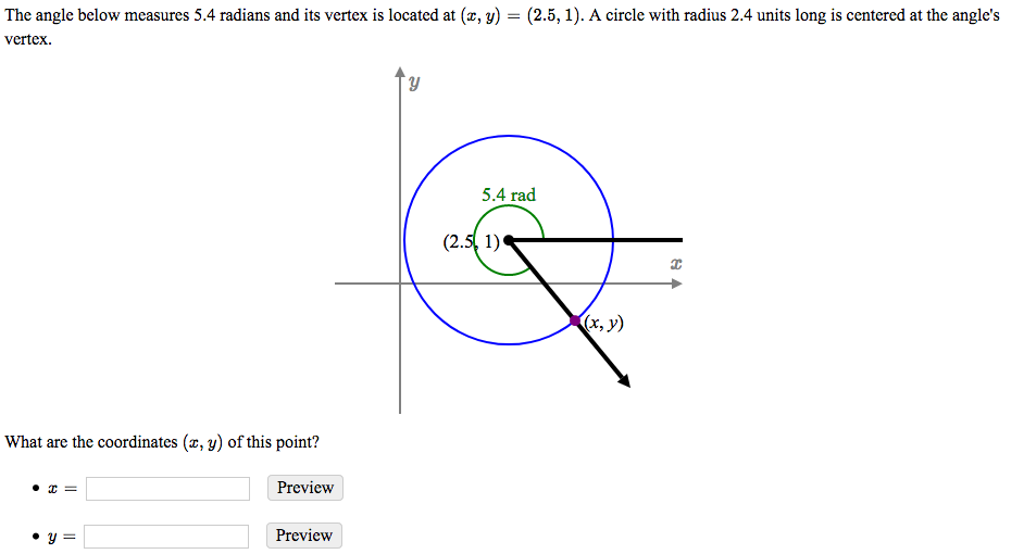 Solved a. An angle's initial ray points in the 3-o'clock | Chegg.com