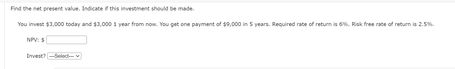 Solved Find the net present value. Indicate if this | Chegg.com