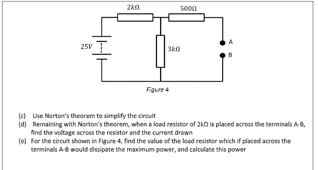 Solved Task 3 Consider the circuit shown in Figure 3. 10kΩ | Chegg.com