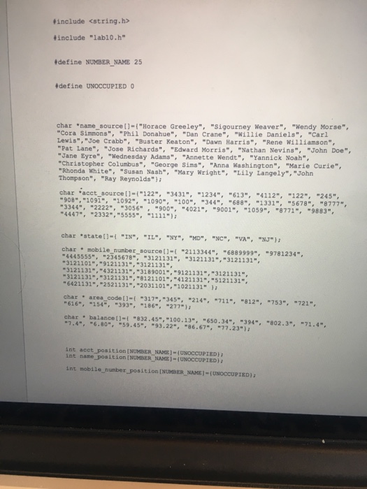 Solved Page Of 3 Lab 10 This Is To Be Turned In You Need