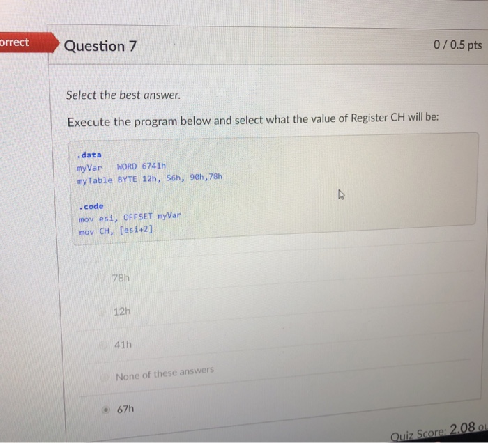 Solved Fill in multiple blanks. Consider this program | Chegg.com