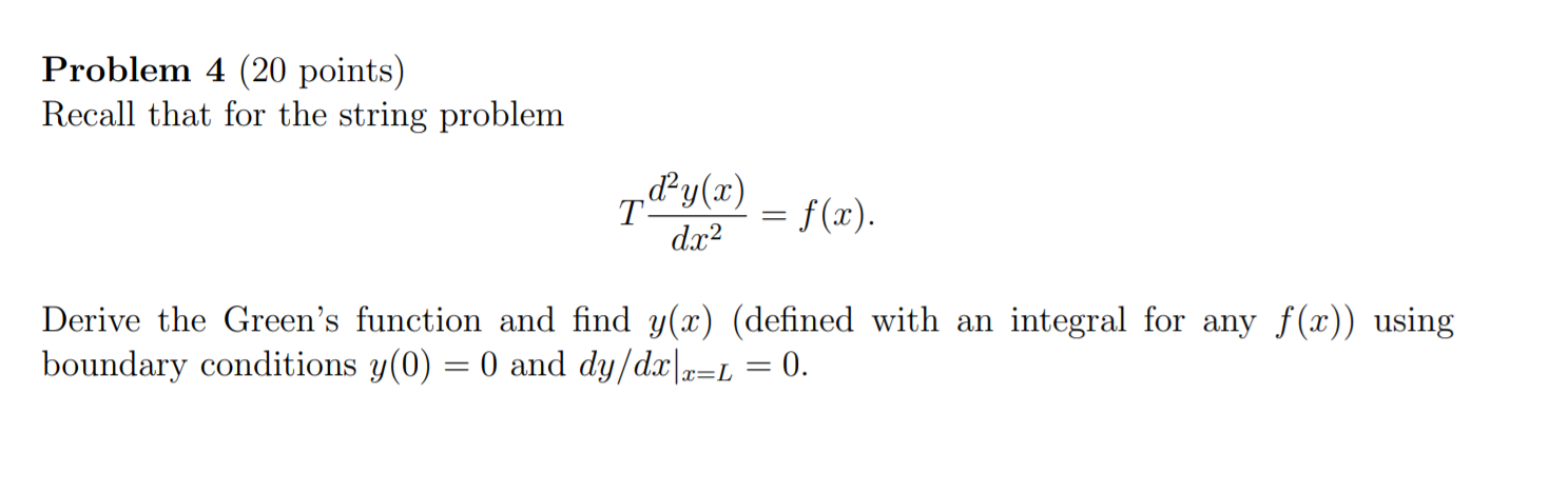 Problem 4 20 Points Recall That For The String 9145