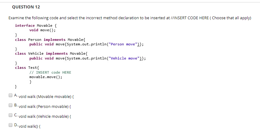 Solved Determine why it will not compile. Which statement(s) | Chegg.com