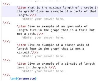 Solved Refer to the undirected graph provided below: | Chegg.com