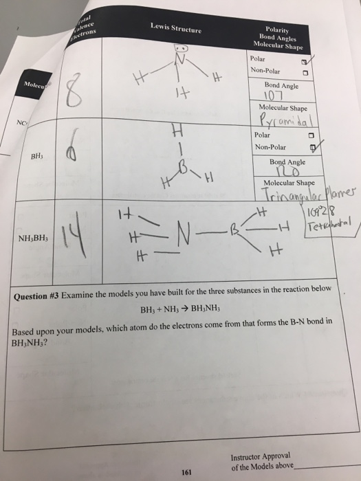 Bh3nh3 Lewis Structure