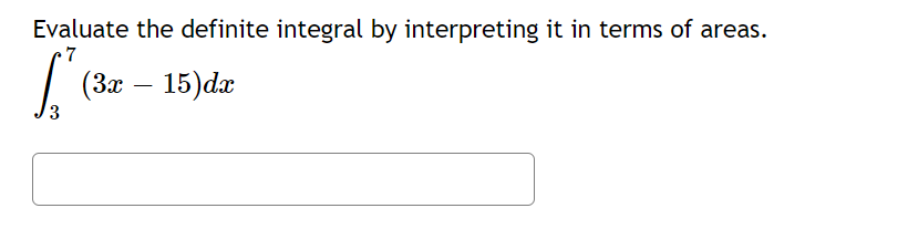 Solved Evaluate the definite integral by drawing a graph and | Chegg.com