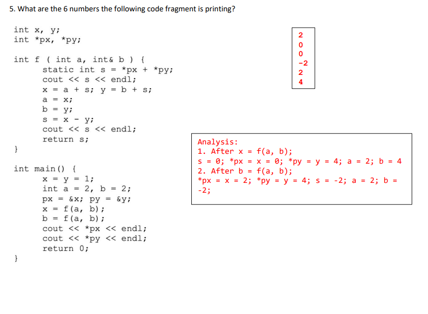 Solved Explain and compare the below two code. The solution | Chegg.com