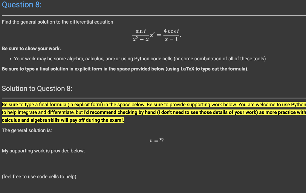Solved Find An Implicit Solution To The Initial Value 0461