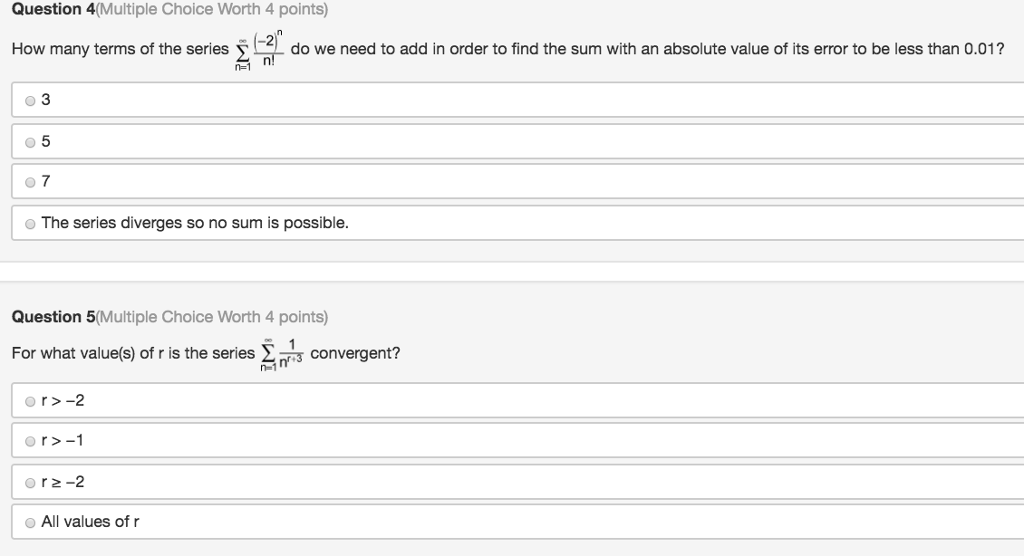 Solved Question 4(Multiple Choice Worth 4 points) How many | Chegg.com