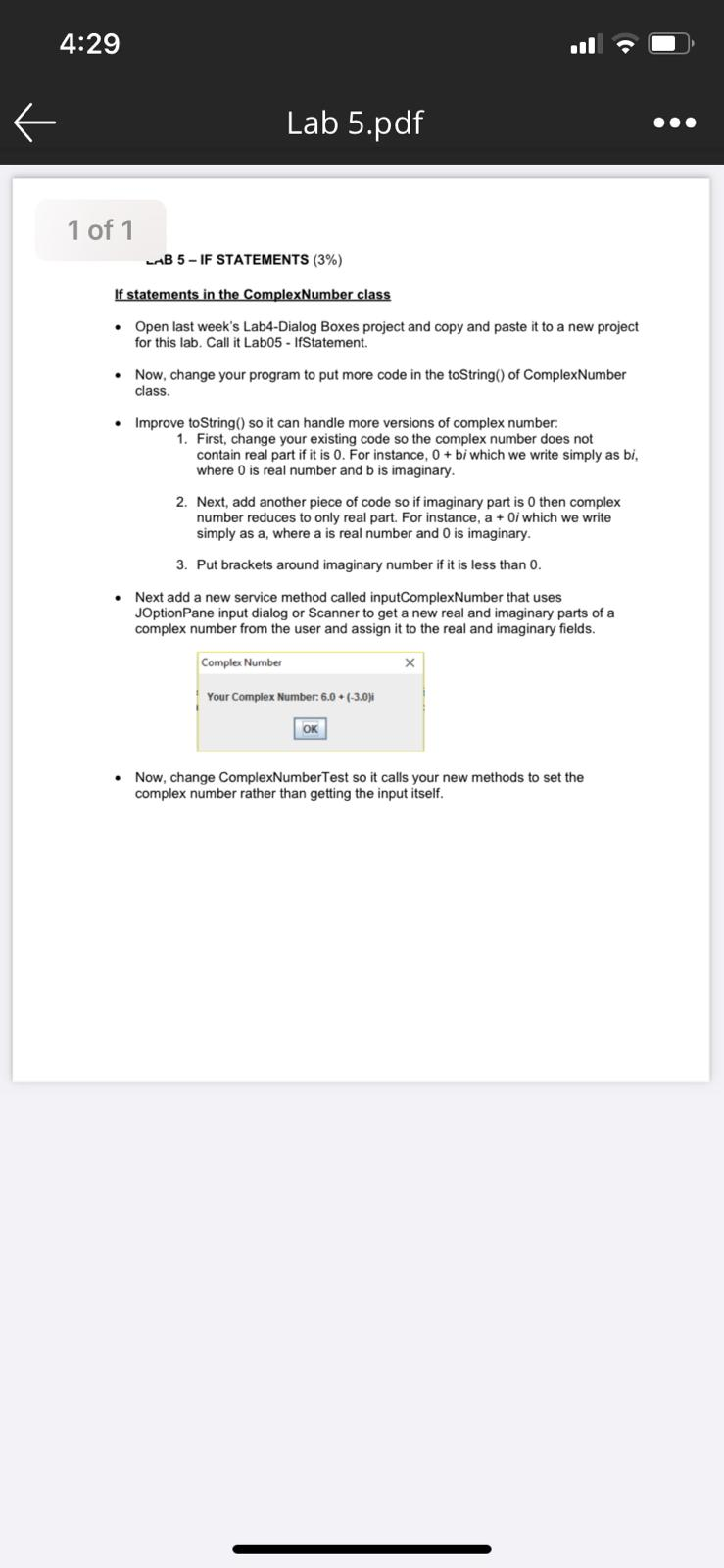 -Open last weeks lab 4 Dialouge Boxes project and | Chegg.com