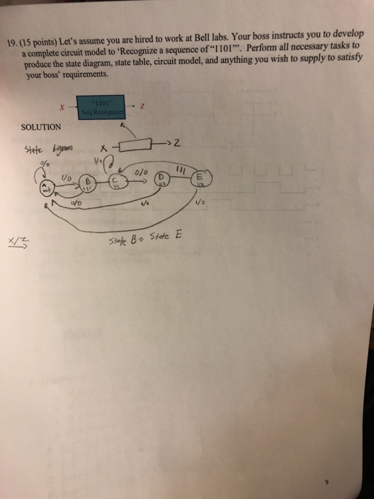 Solved 16. (6 points) Analyze the following counter circuit | Chegg.com