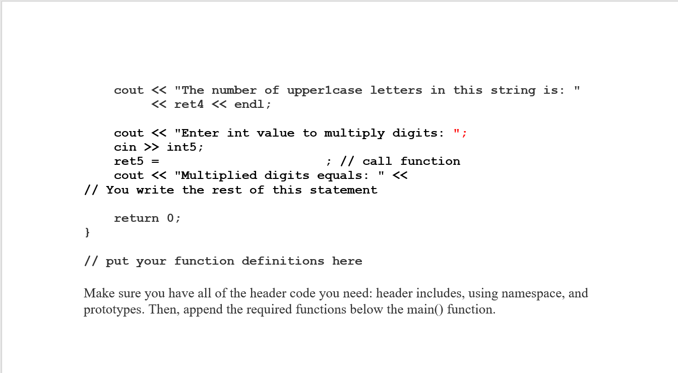 Solved Homework 8 Functions 1 Passing By Value Goal In