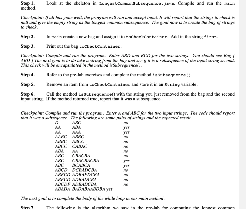 Solved import java.io.*; import java.util.*; /** * | Chegg.com