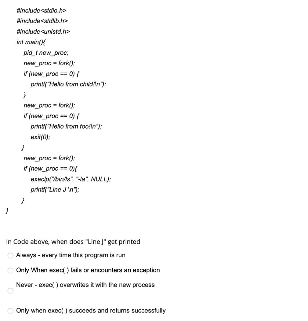 Solved #include #include #include int main(){ pid_t | Chegg.com