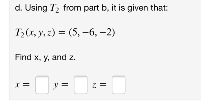 Solved (1 point) a. The linear transformation T, : R2 → R2 | Chegg.com