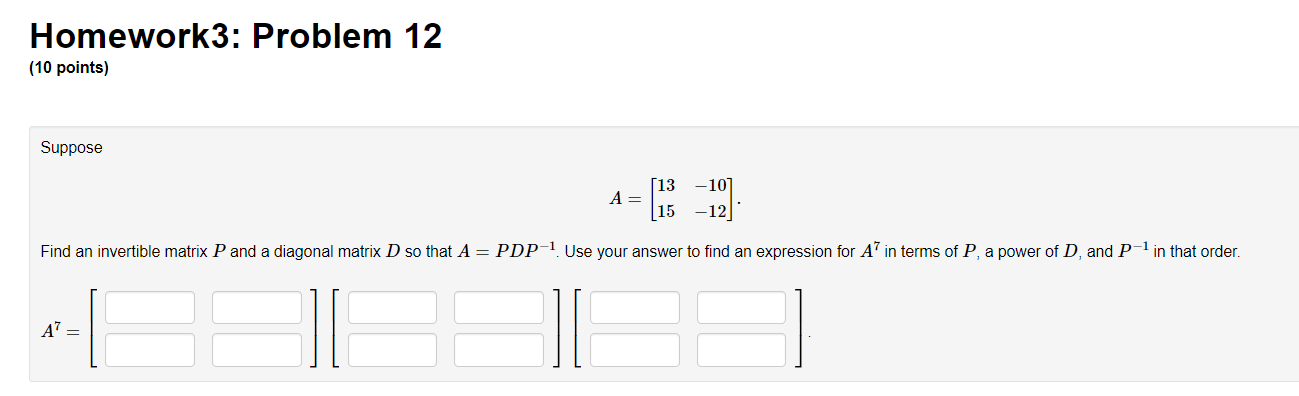 Solved Homework3 Problem 1210