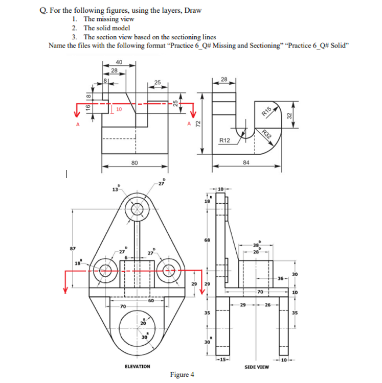 Solved Q. For the following figures, using the layers, Draw | Chegg.com
