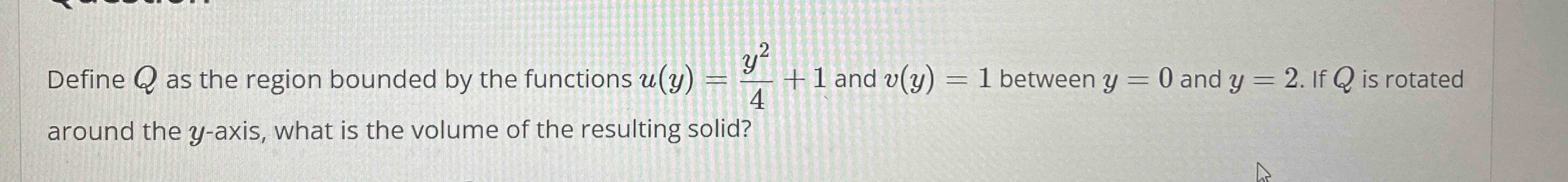 Solved Define R as the region bounded by the graphs of the | Chegg.com