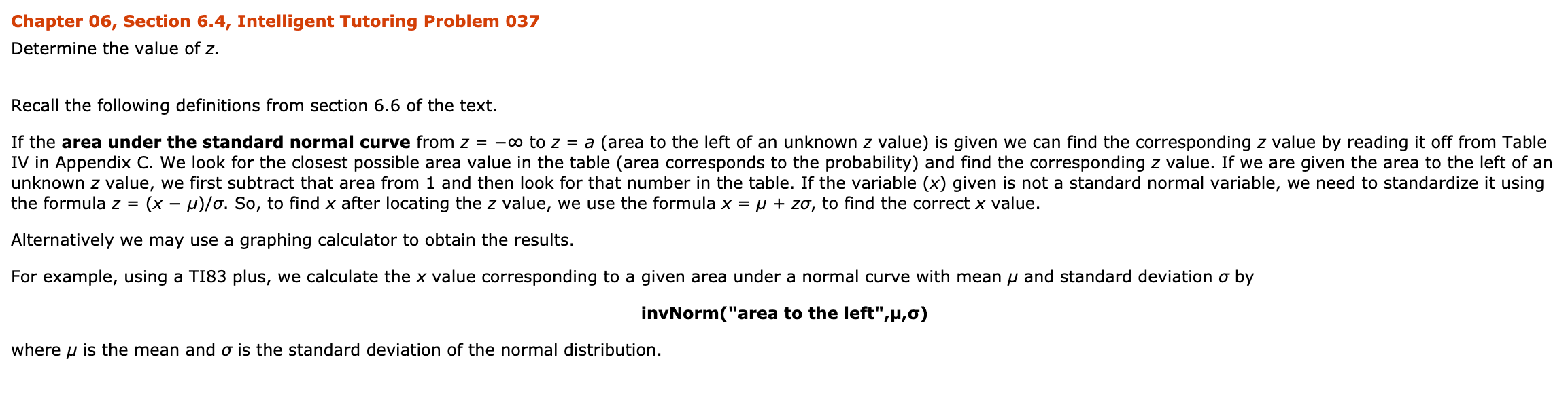 Solved Chapter 06, Section 6.4, Intelligent Tutoring Problem | Chegg.com