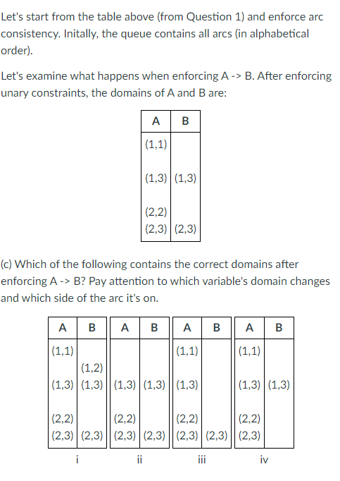 Solved Let's start from the table above (from Question 1) | Chegg.com
