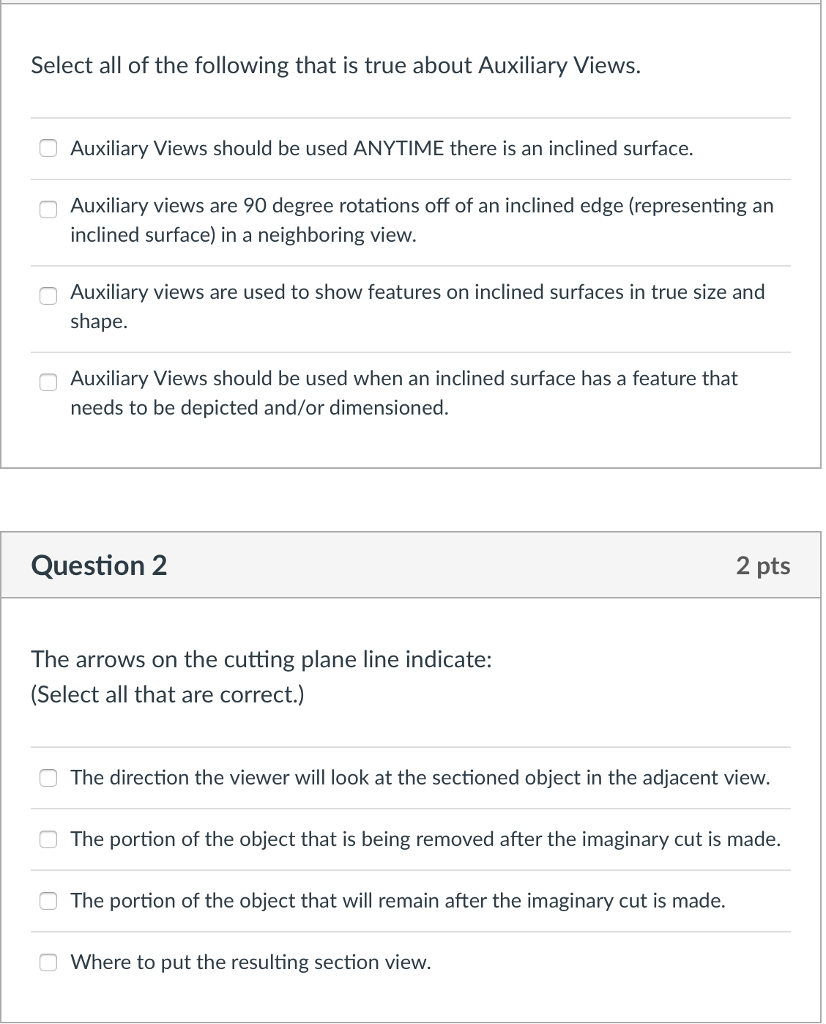 Solved Select all of the following that is true about | Chegg.com