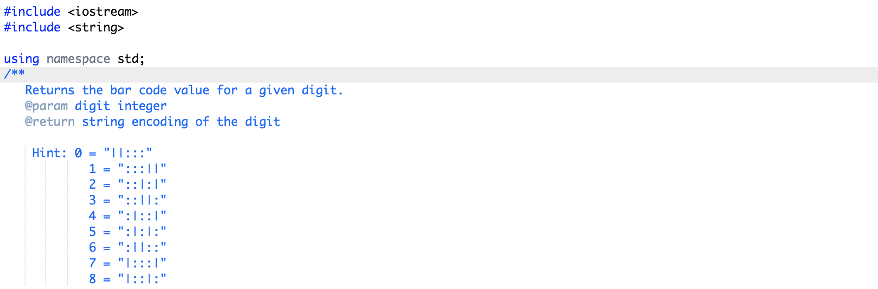 Solved 5.21 P5.6 Postal bar codes. Write a program that asks | Chegg.com