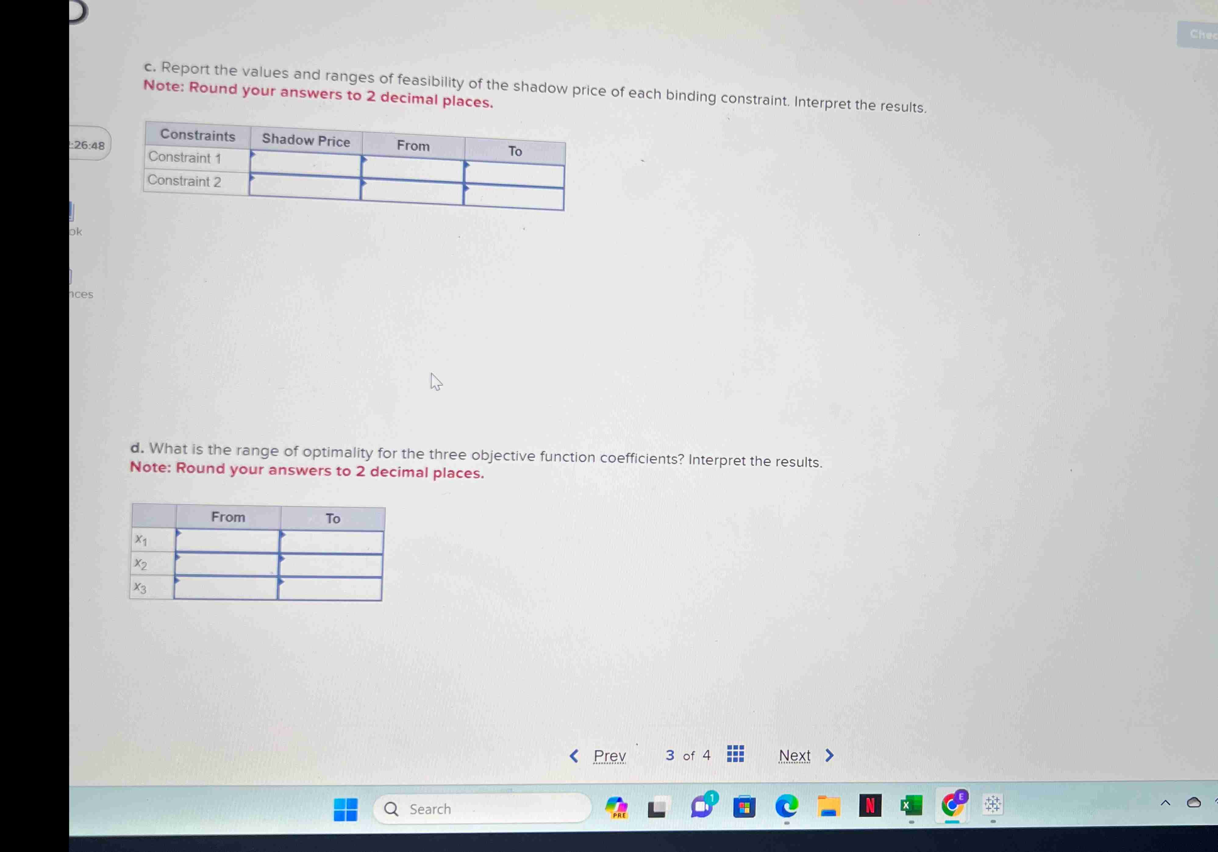 Solved Consider the following LP problem.Minimize z | Chegg.com