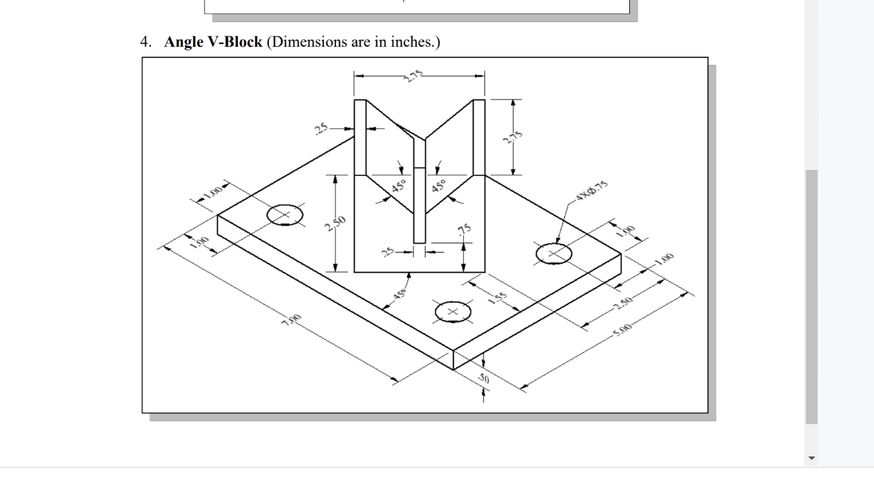 Solved Using autodesk inventor pro 2023, please ceate a 3-D | Chegg.com Solved Using autodesk inventor pro 2023, please ceate a 3-D | Chegg.com
