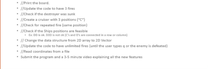 Solved //// ﻿ main.cpp// 10_NavalBattle//#include using | Chegg.com