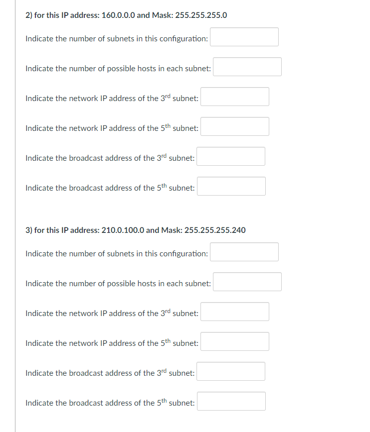 Solved Question 1 18 pts IP addressing: An IP address is in | Chegg.com