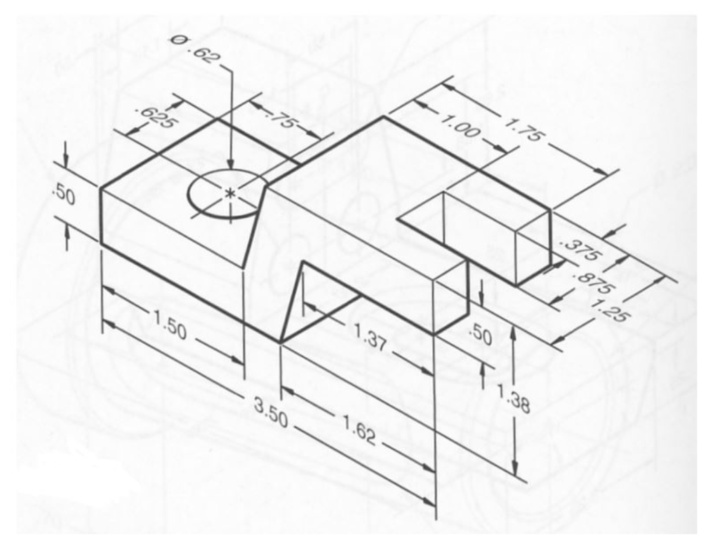 Solved How Do I Scale This On A Multiview Drawing On Chegg