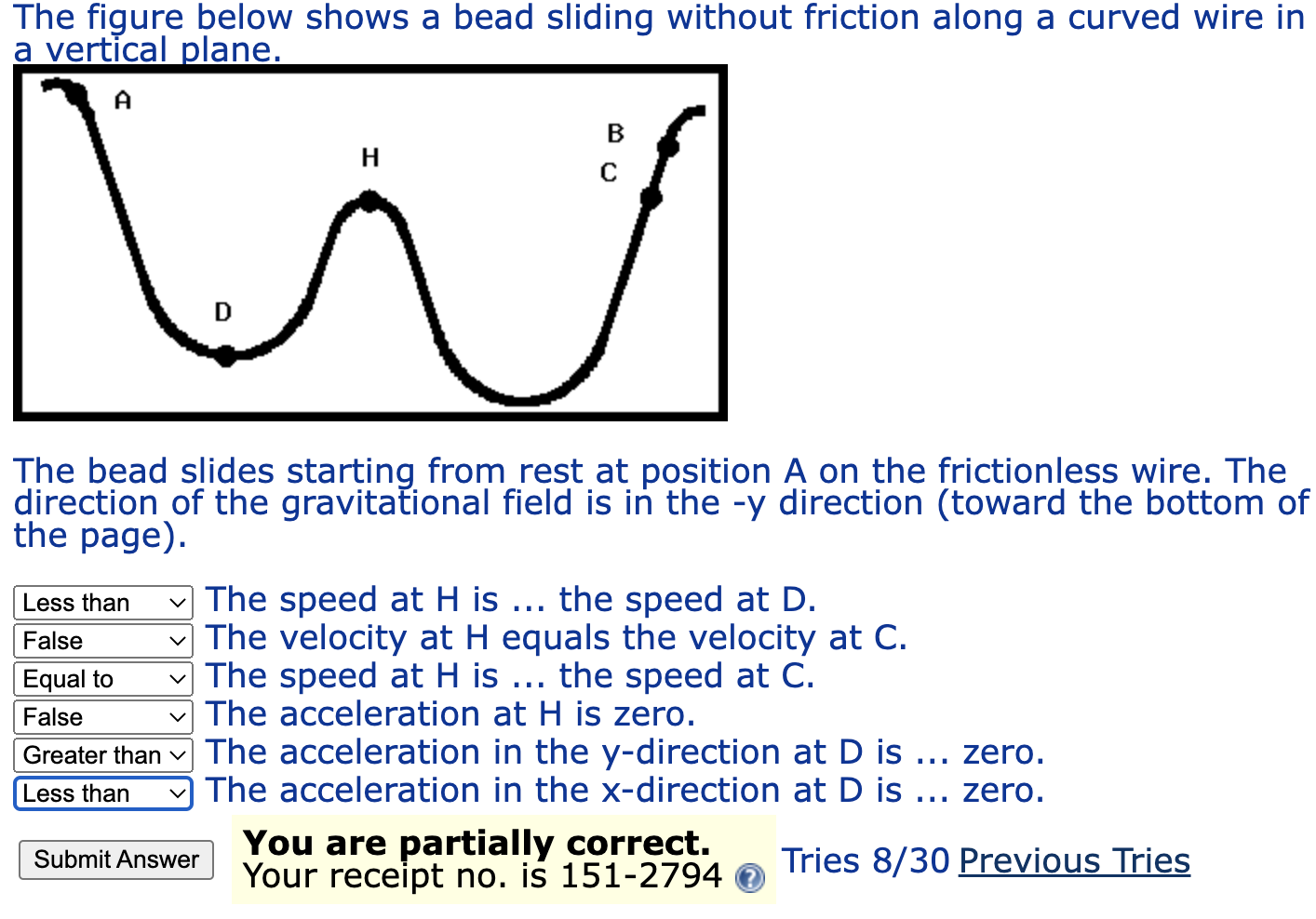 [solved] The Figure Below Shows A Bead Sliding Without Fr