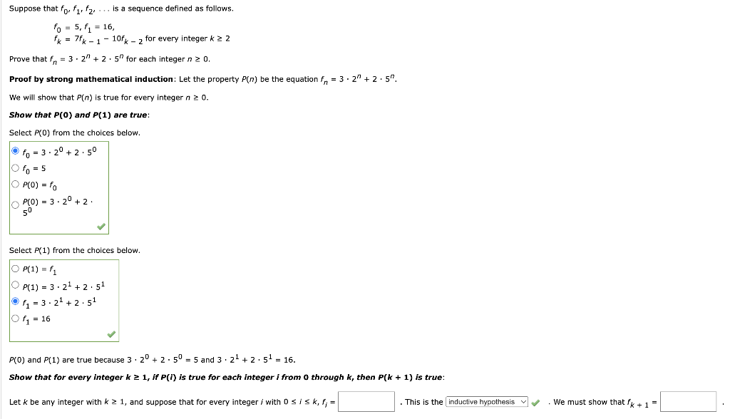 Solved Suppose that f0, f1, f2, is a sequence defined | Chegg.com