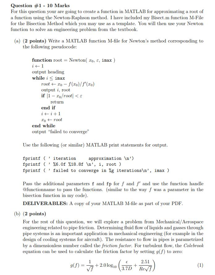 newton raphson method example