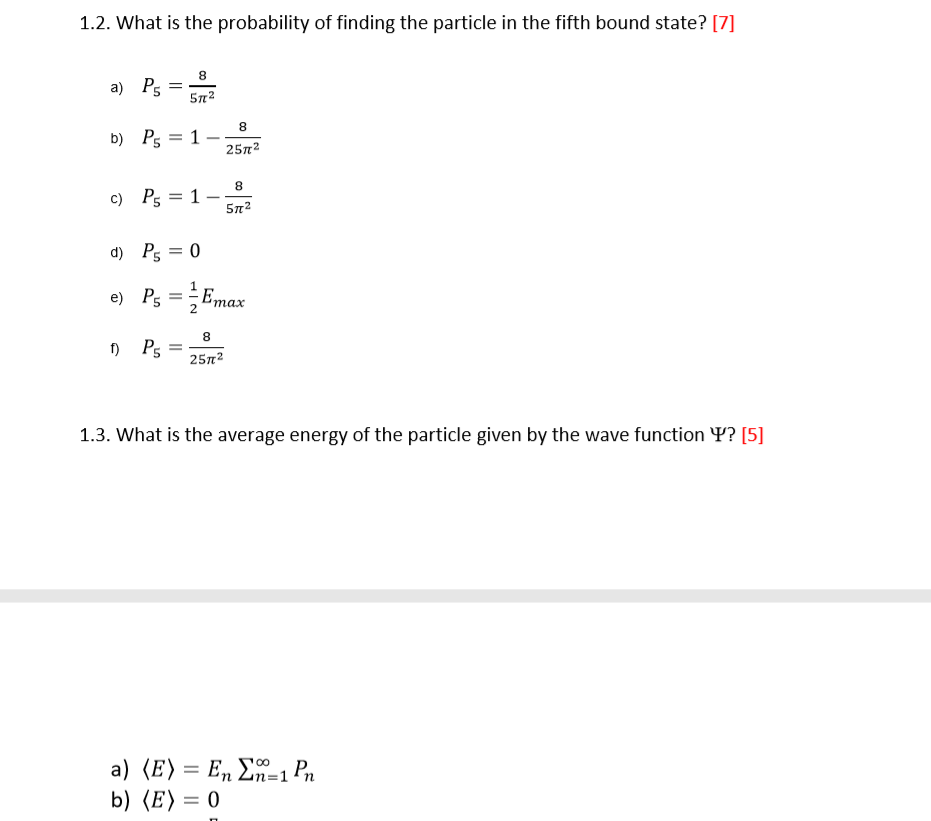 Solved QUESTION 1 [15] A particle confined in an infinite | Chegg.com