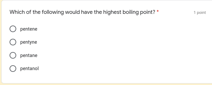 Solved Which of the following would have the highest boiling | Chegg.com