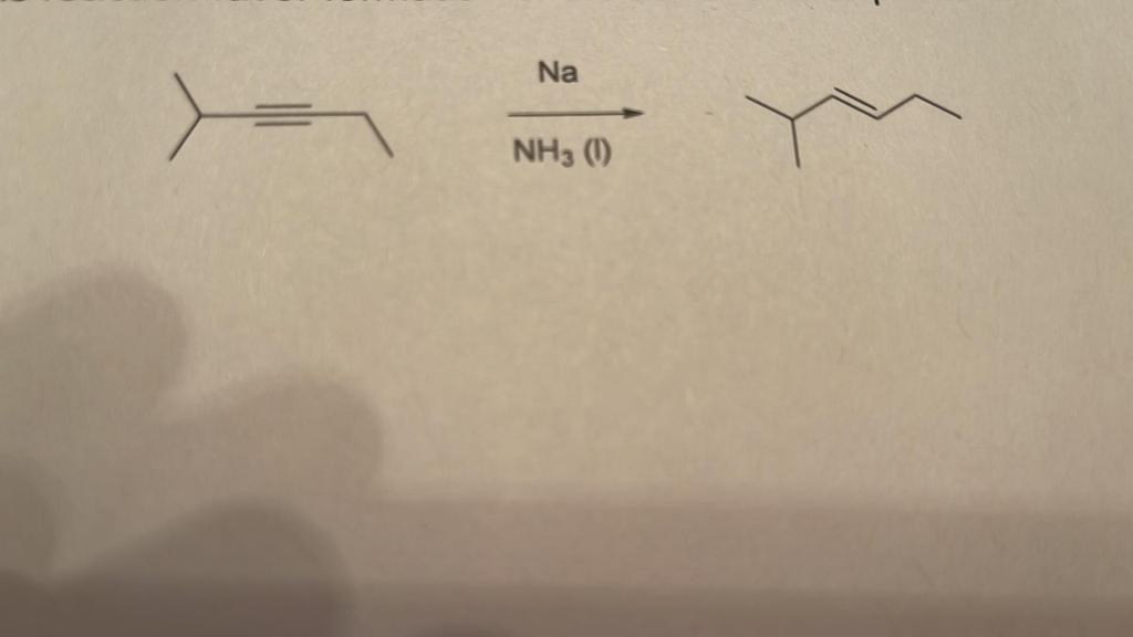 Solved Draw the mechanism for the following dissolving metal | Chegg.com