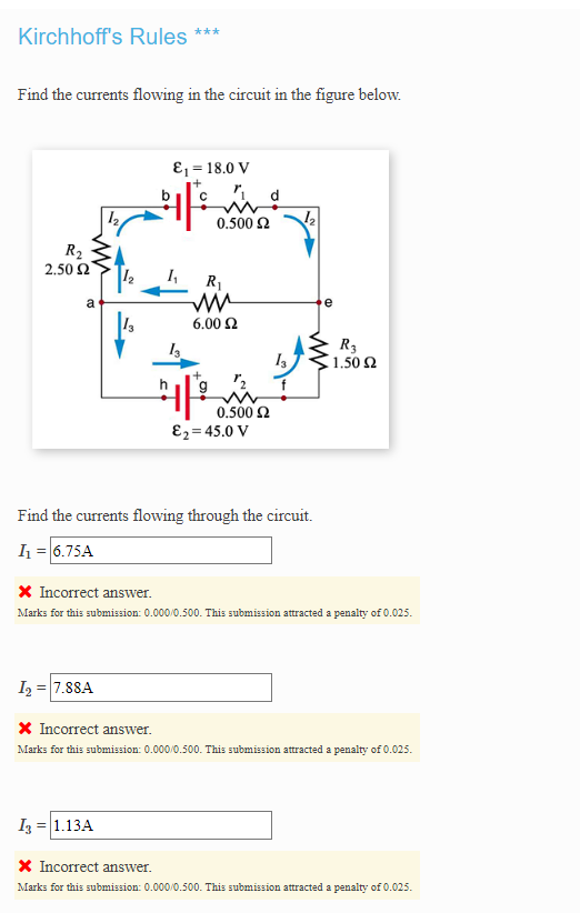 Solved Find the currents flowing in the circuit in the | Chegg.com