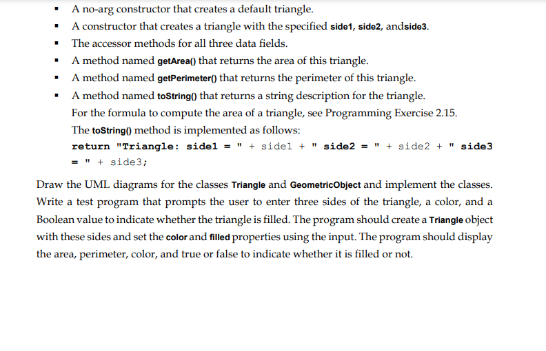 Solved Geometricobject Color String Filled Boolean 8472