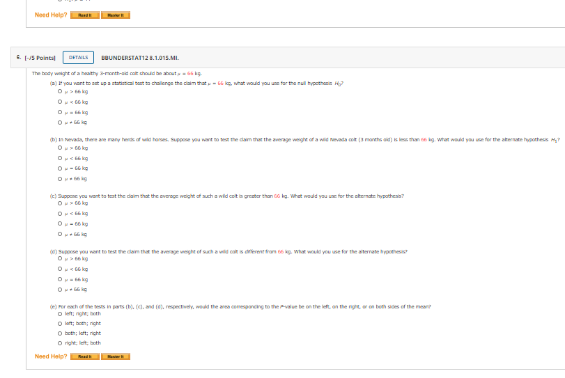 Solved Need Help? Randit Mew 6. (-/5 Points] DETAILS | Chegg.com